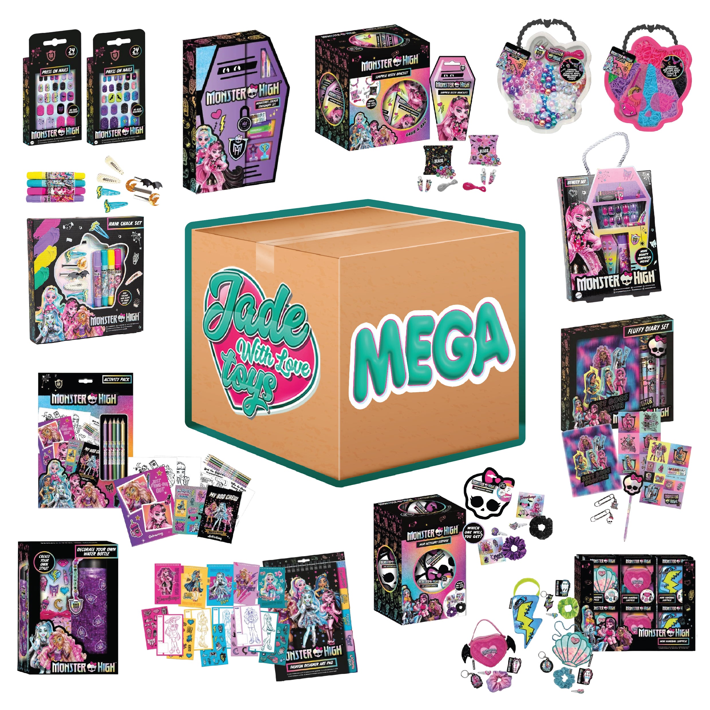 Monster High Mega Box – Jade With Love Toys