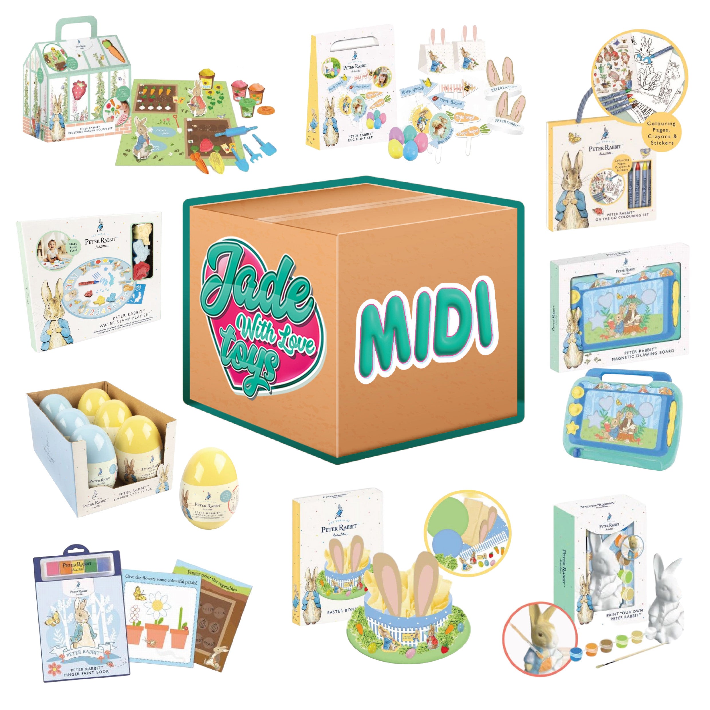 Peter Rabbit Midi Box – Jade With Love Toys
